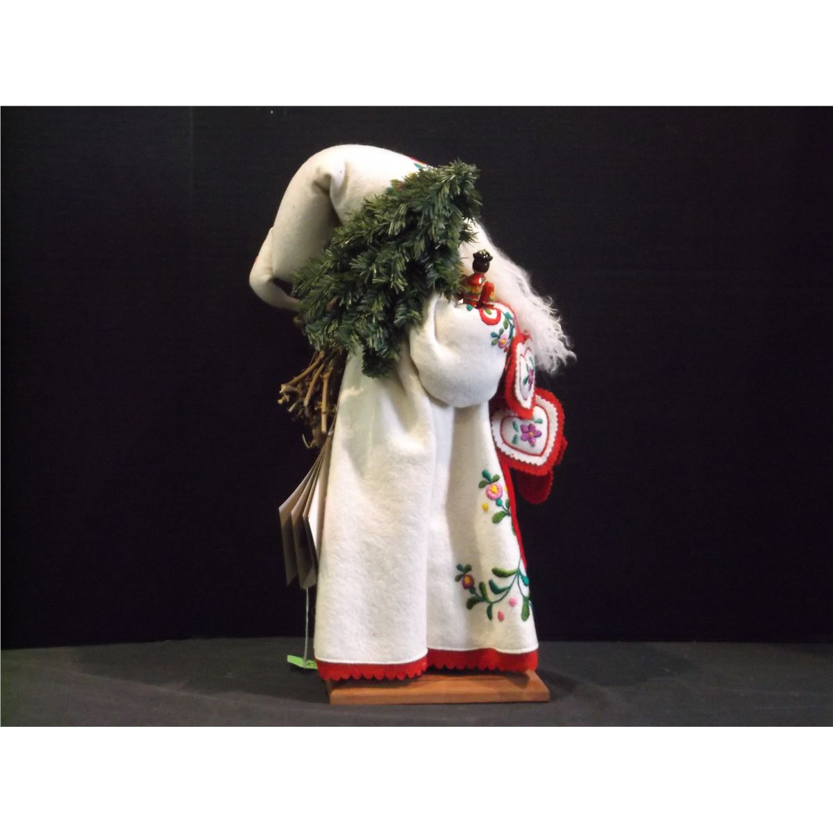 "Hungarian Christmas Santa" by Lynn Haney (Lynn Haney Collection). 18".