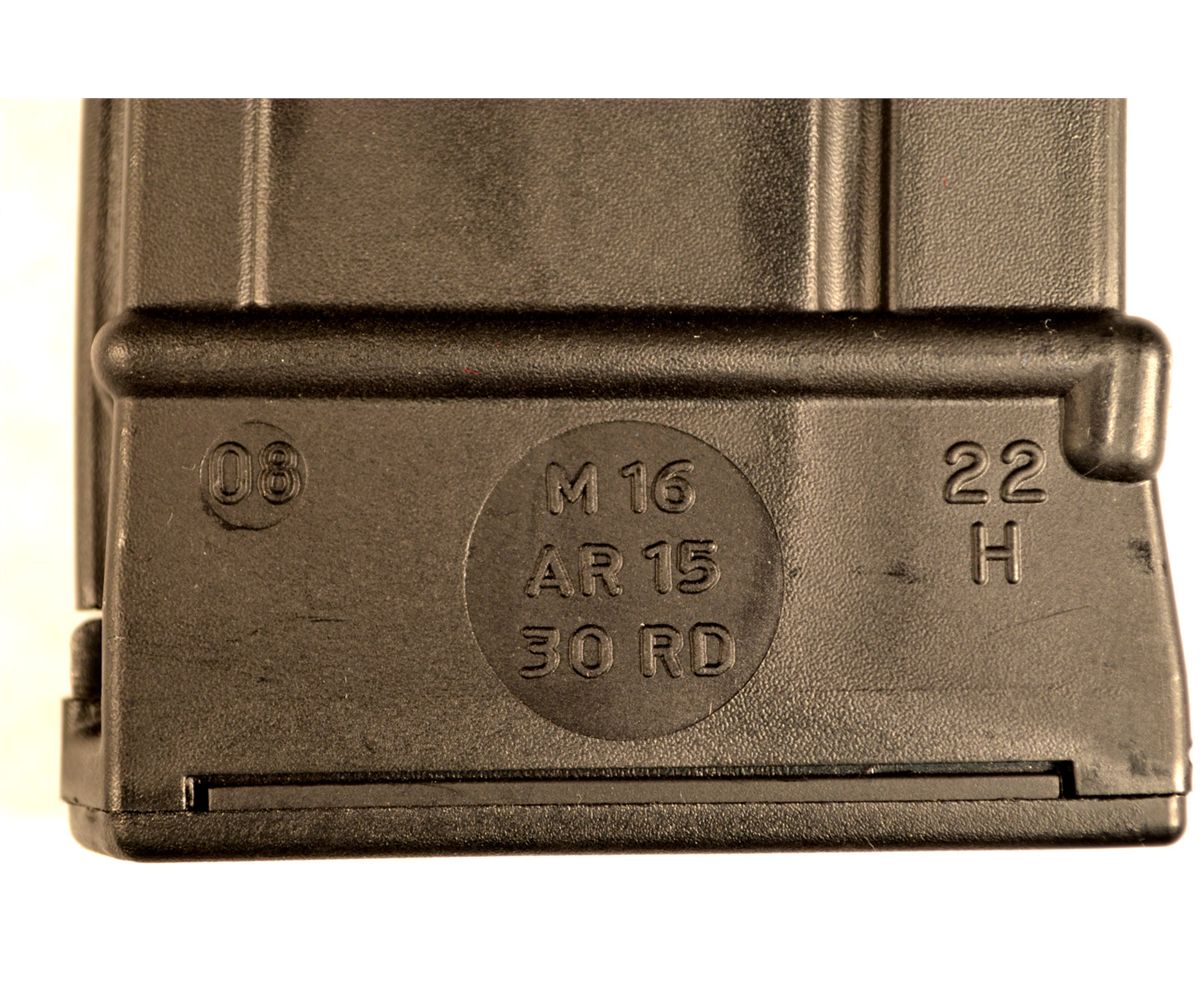 ( 5 ) CANADIAN MILITARY SURPLUS AR-15 5.56/223 30 ROUND POLYMER MAGAZINES