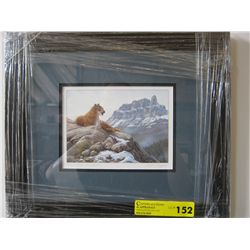 "Mountain Monarch" by Luke Raffin. Signed