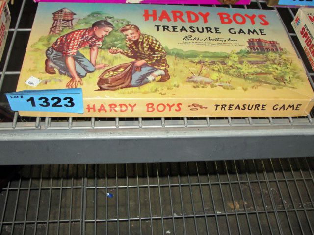 Vintage Hardy Boys treasure board game