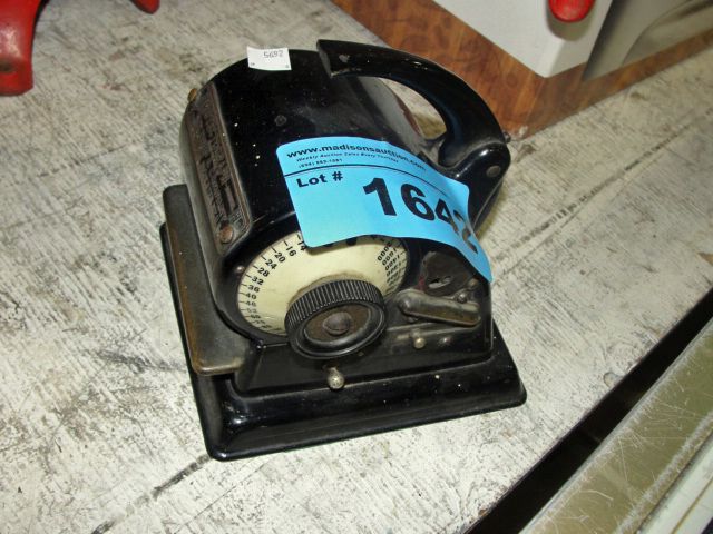 Vintage protectograph