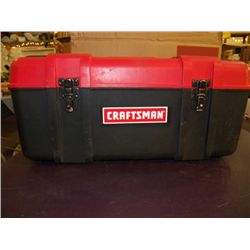 Red & Black Craftsman Tool Box