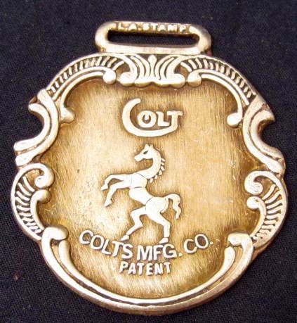 COLT ADVERTISING WATCH FOB