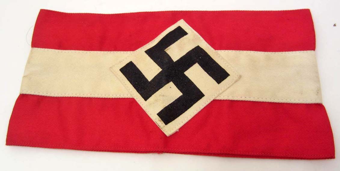 GERMAN NAZI HITLER YOUTH ARM BAND