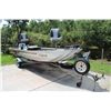 1986 Fisher Hawk 3V 16ft Bass Boat & 35 HP Mercury