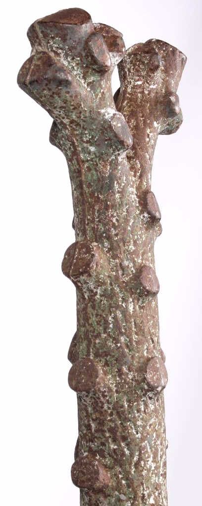 Antique Cast Iron Tree Stump Hitching Post