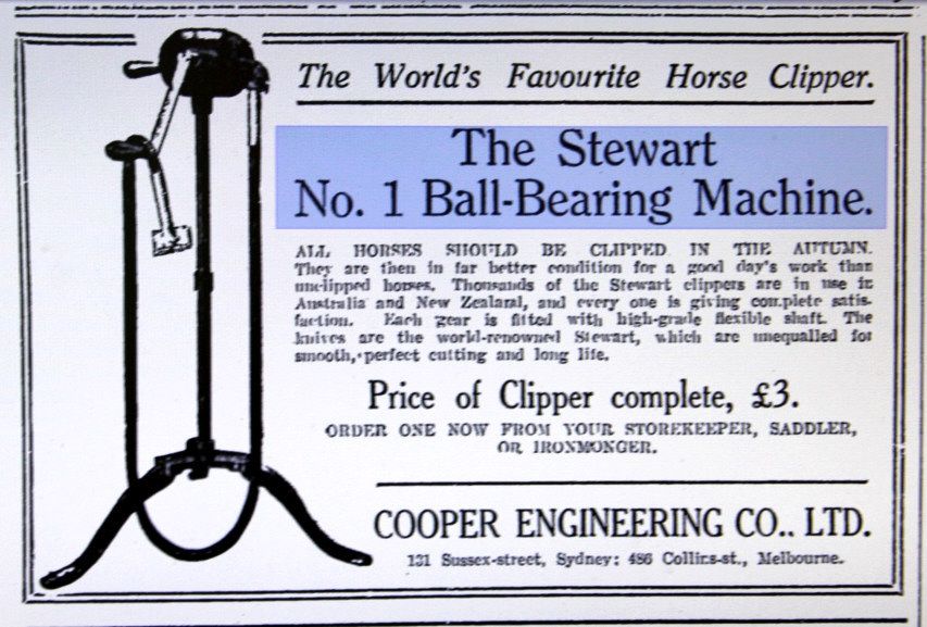 Antique Stewart Horse Hair Clipper