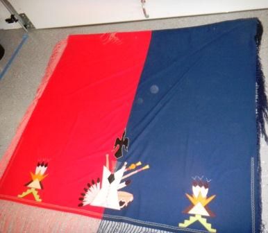 Peyote Ceremonial Shawl.