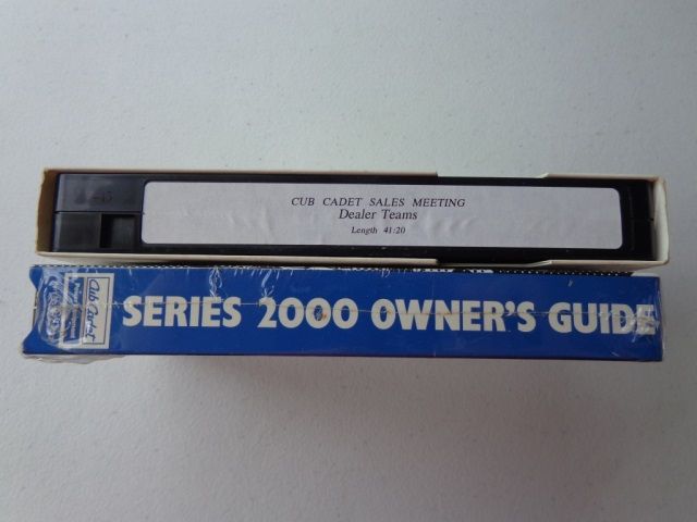Cub Cadet VHS Lot