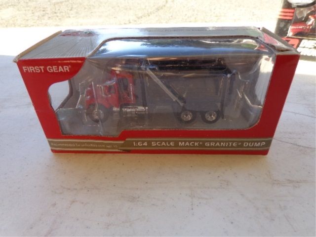 First Gear 1:64 Scale Mack Granite Dump Truck