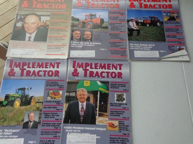 "Implement & Tractor" Magazine '95-'97