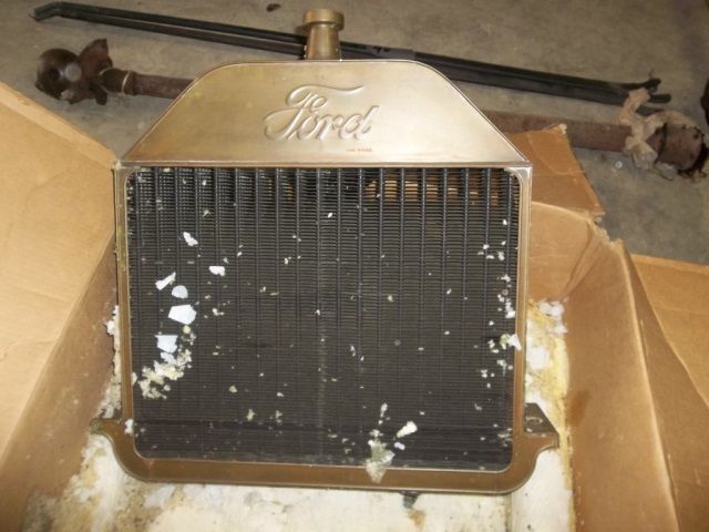 Brand New Ford Model T Brass Radiator