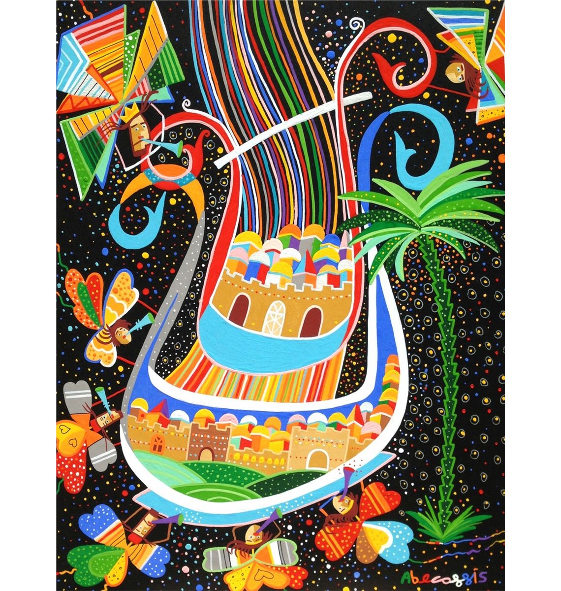 Original World Famous Artist Raphael Abecassis