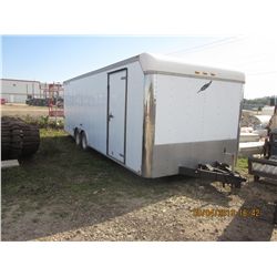 Featherlite enclosed trailer - 1998 c/w ramp rear door and side door