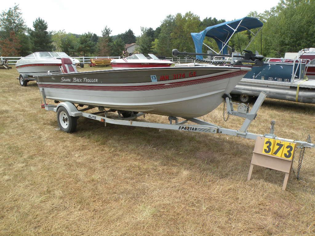 1992 Sylvan 16ft Back Troller, 50 hp Mariner w/trailer SYL91292D292