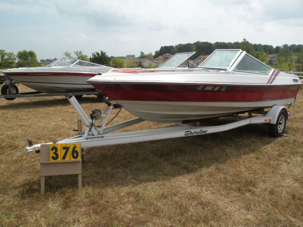 1989 Citation Runabout 19 ft boat 3.0 OMC I/O w/trailer FSJNS073I889