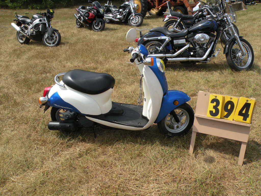 2009 Honda Metropolitan 50cc moped JH2AF60099K704163