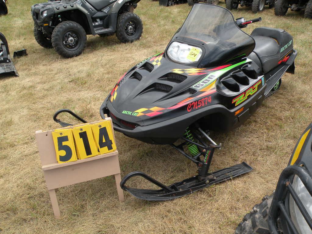 2000 Arctic Cat ZRT 600 4UF06SNW2YT205590