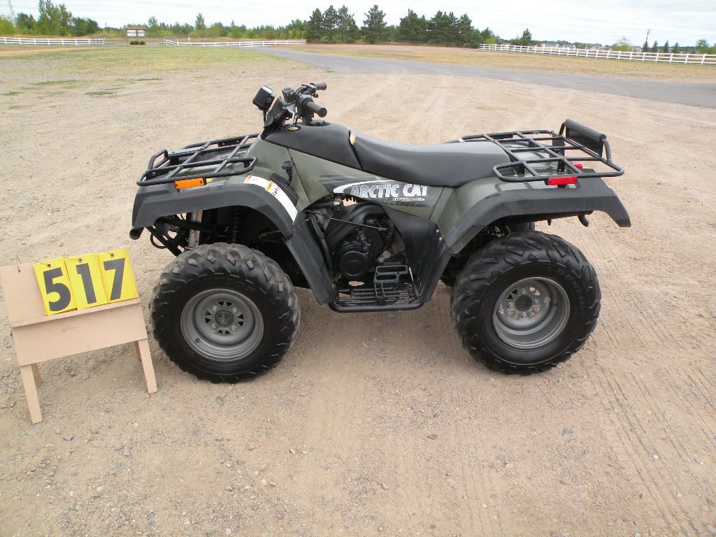 2002 Arctic Cat 500 Auto SN-4UF02ATV52T210255