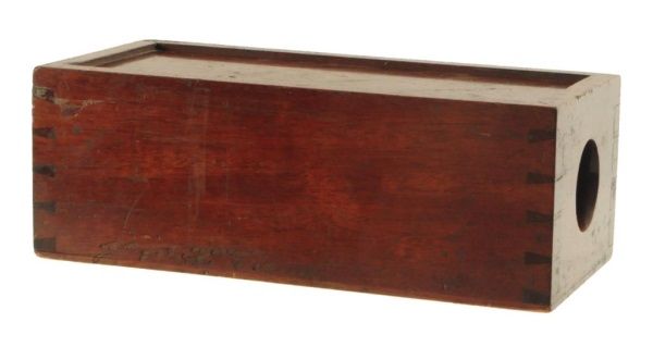 Antique Gambler's Card Press & Faro Dealers Box