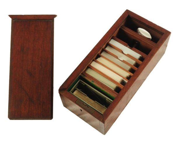 Antique Gambler's Card Press & Faro Dealers Box