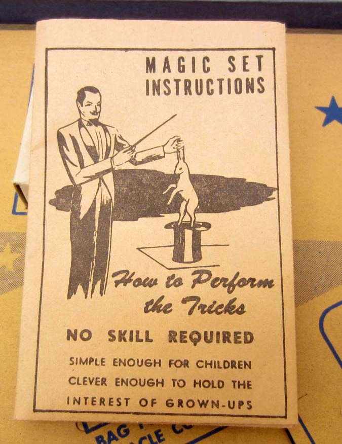 C. 1950'S ZENITH MAGIC KIT IN ORIGINAL BOX