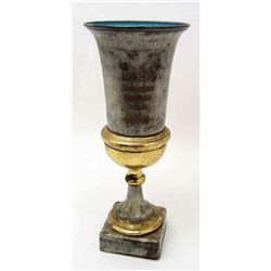 GERMAN NAZI SHOOT AWARD TROPHY AMONG THE GUARDS AT DACHAU ...