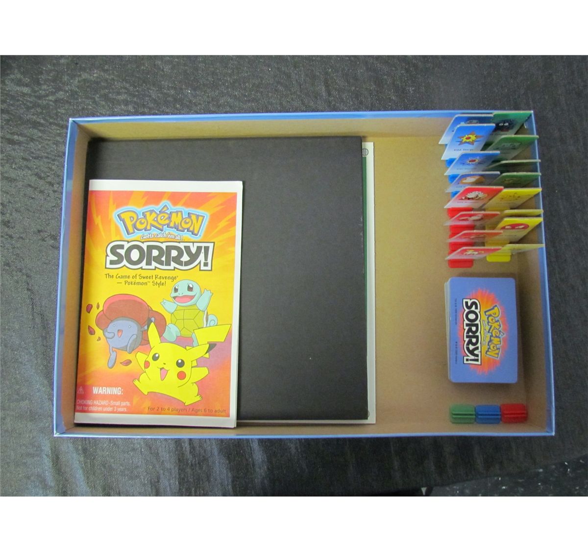 Pok mon Sorry Board Game Complete pok-mon-sorry-board-game-complete