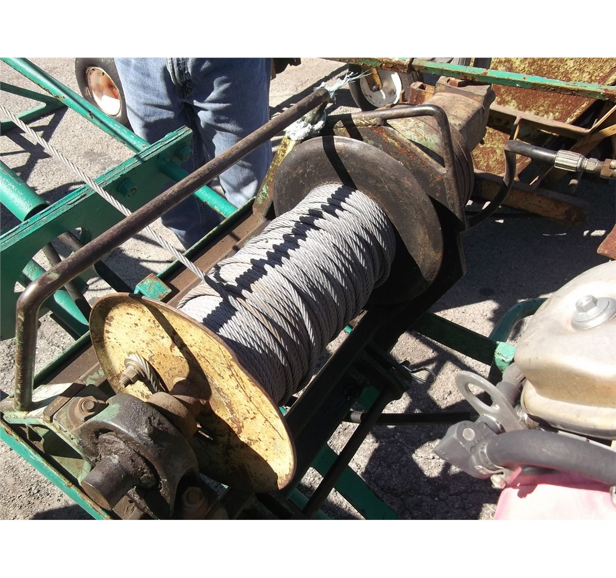 Garlock hydrolic hoist