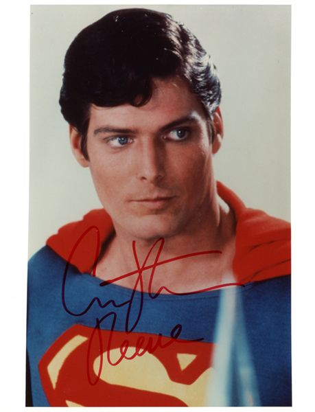 Christopher Reeve "Superman" Signed 8x10 Photograph
