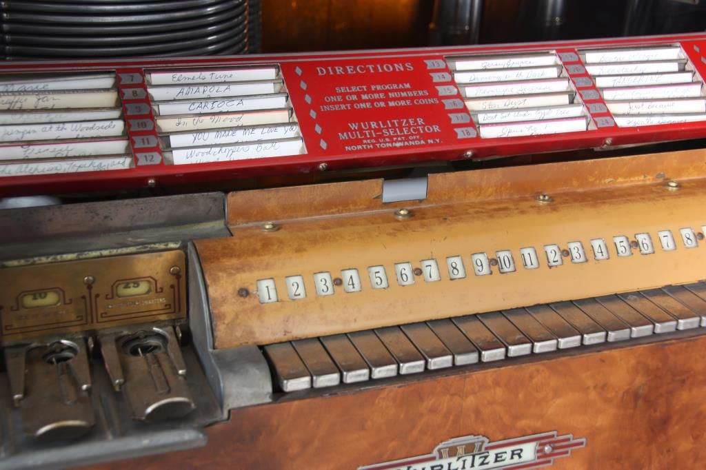 Wurlitzer Model 500 Jukebox – 1938