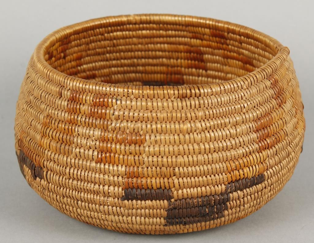Mission Cahuilla Basketry Bowl