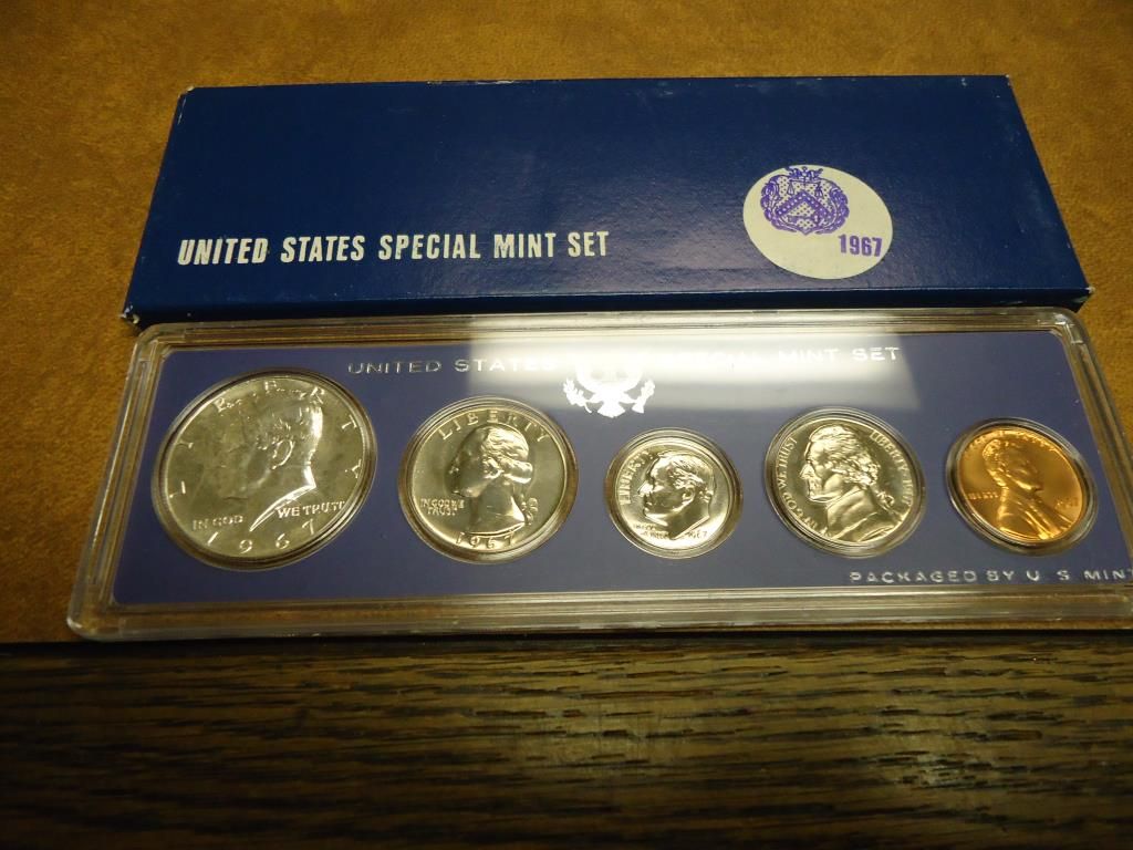 1967 US SPECIAL MINT SET WITH BOX