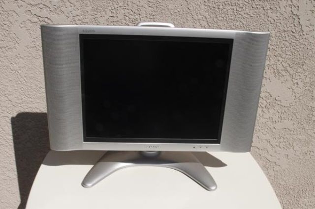 One SHARP AQUOS 20 INCH Liquid Crystal Color TV