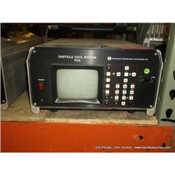 PMS PARTICLE DATA SYSTEM PDS (print sequence:) 53703 S866198