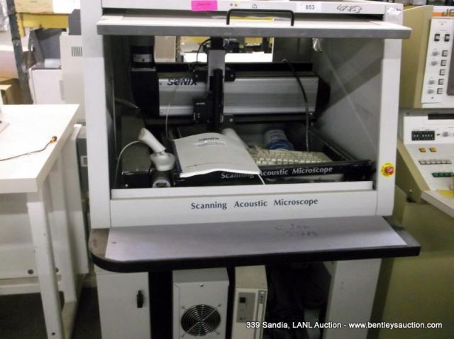 SONIX HS 1000 SCANNING ACOUSTIC MICROSCOPE (print sequence:) 53773 S819903