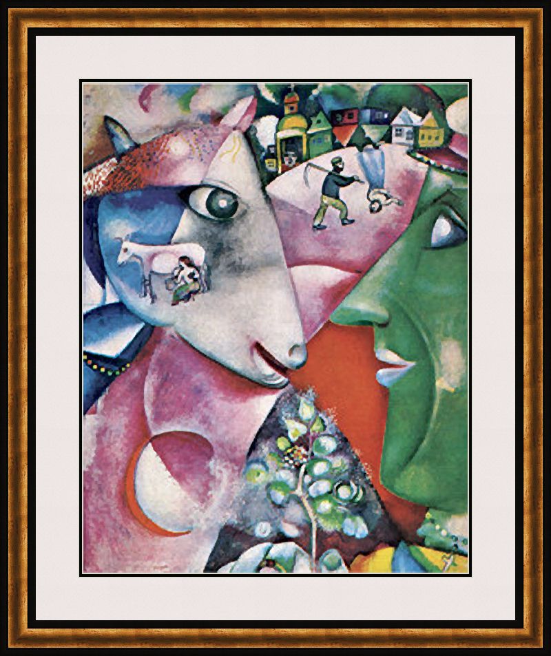 I and the Village, 1911 by Marc Chagall