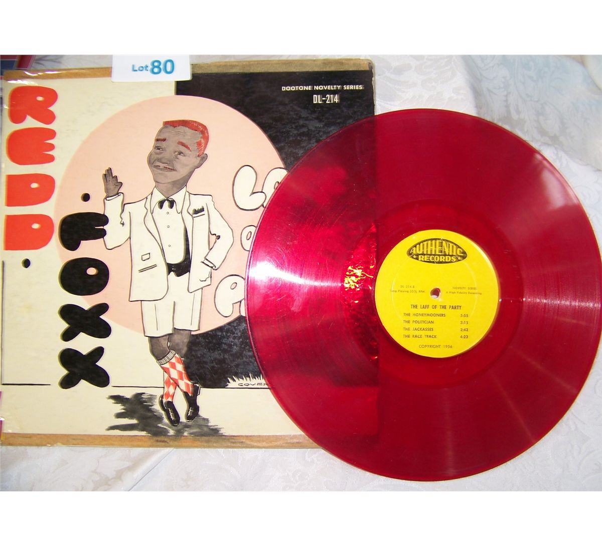 RARE REDD FOXX 'LAFF OF THE PARTY" 'RED' ALBUM
