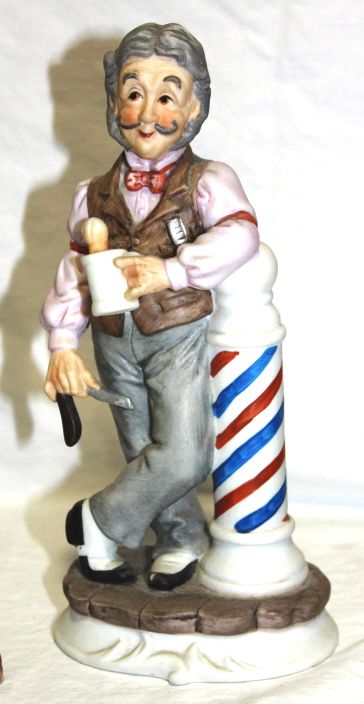 Decorative Barber Figurines