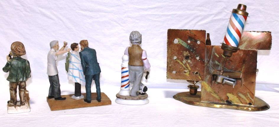 Decorative Barber Figurines