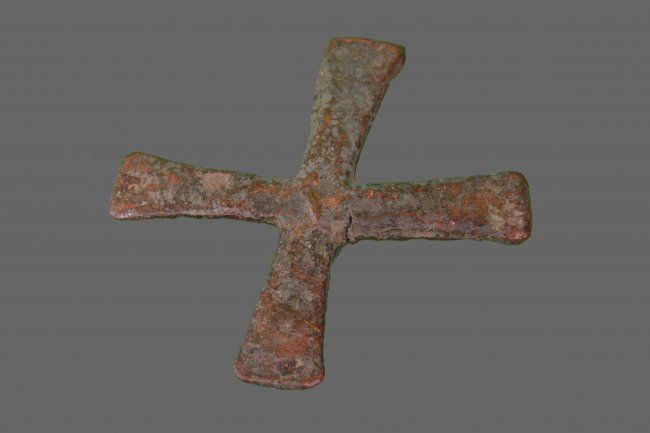 Katanga Cross used as African Slave Trade currency