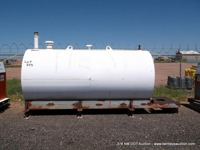 Diesel Fuel Tank/Island