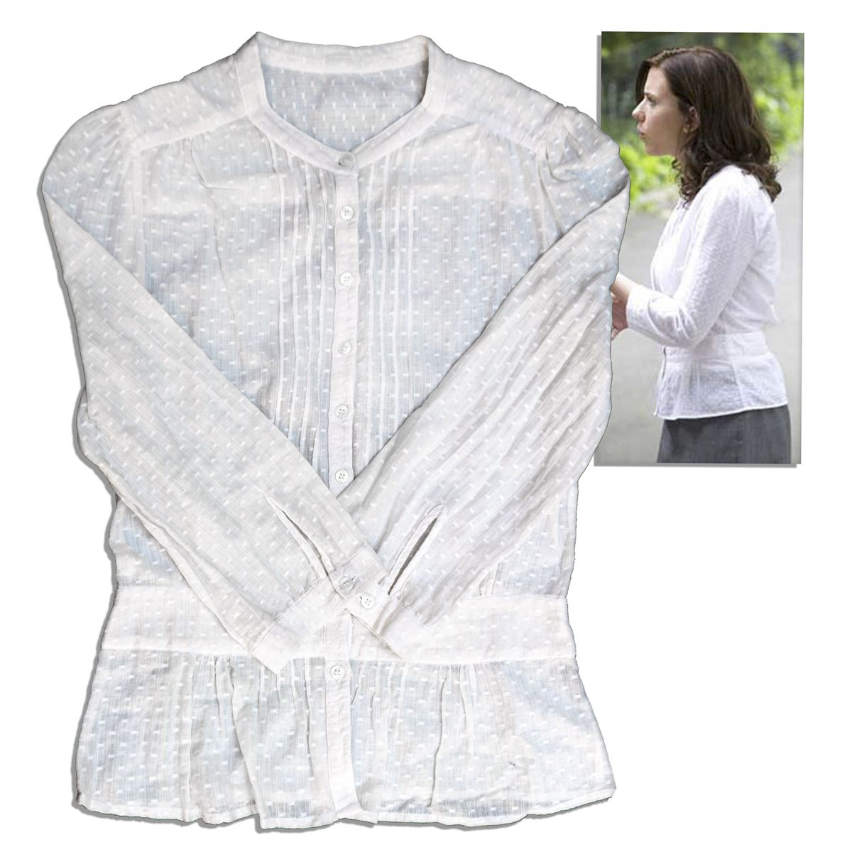 Scarlett Johansson Worn Shirt From ''The Nanny Diaries''