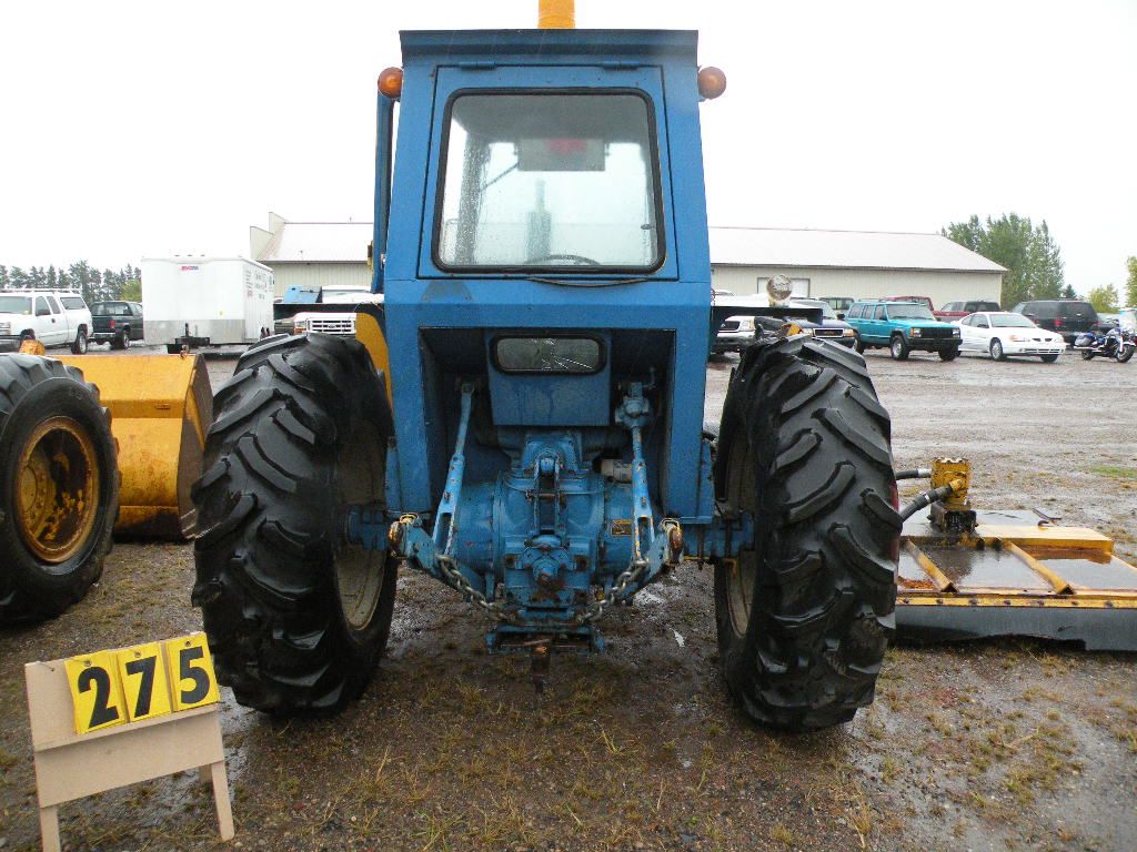 Ford 5600 tractor w/Tiger ditch mower, 3 pt