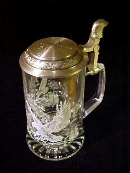 Vintage Avon American Eagle Tankard w/Pewter Lid