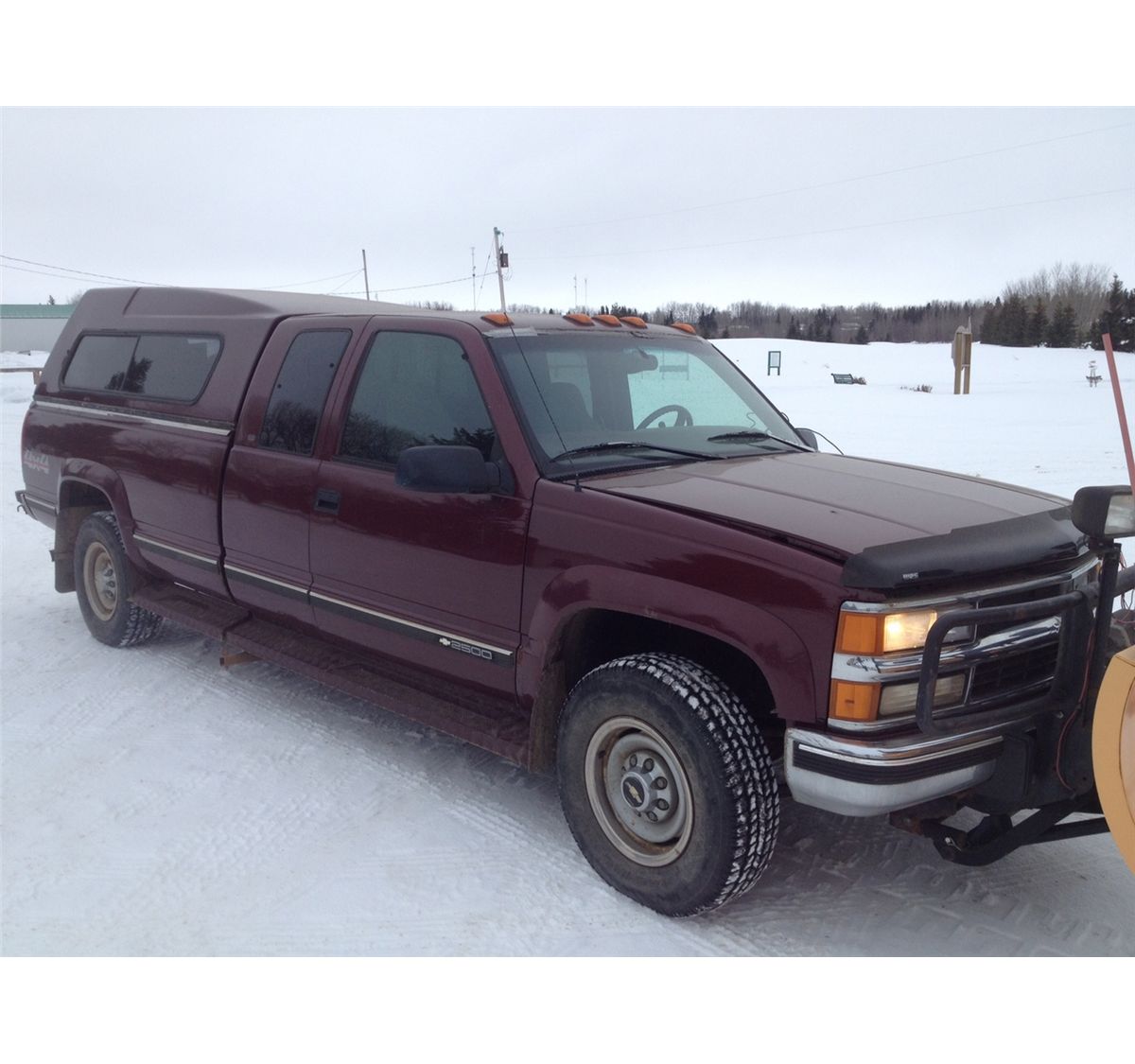 1997 CHEV 2500 SILVERADO,EXT. CAB,4X4,LONG BOX,6.5LITRE DIESEL,(SN ...