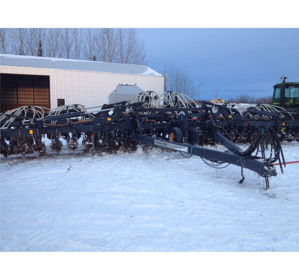 FLEXI-COIL 6000 40FT AIR DRILL C/W BARTON OPENERS 10" SPACING,DOUBLE ...
