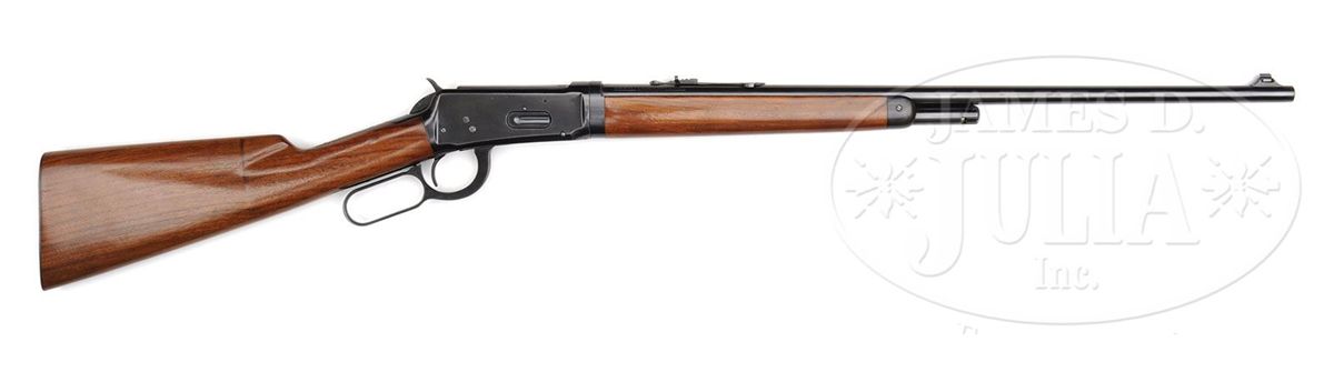 *SCARCE WINCHESTER MODEL 55 TAKEDOWN LEVER ACTION RIFLE.