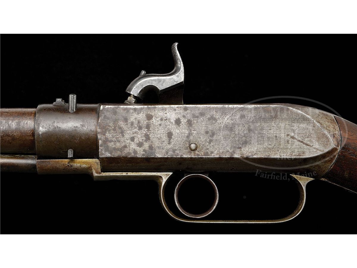 VERY RARE JENNINGS BREECH LOADING SINGLE SHOT RIFLE.