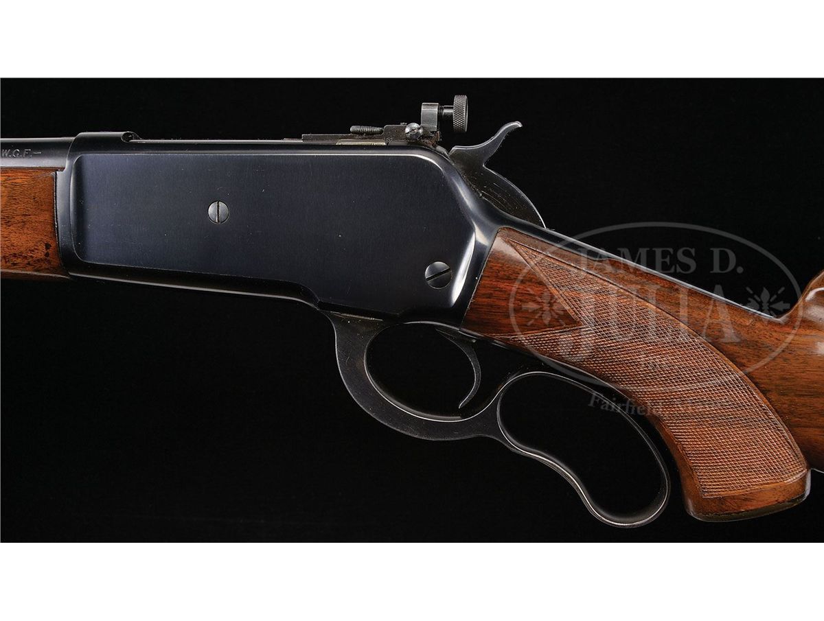 *WINCHESTER MODEL 71 DELUXE TRANSITION LEVER ACTION RIFLE.